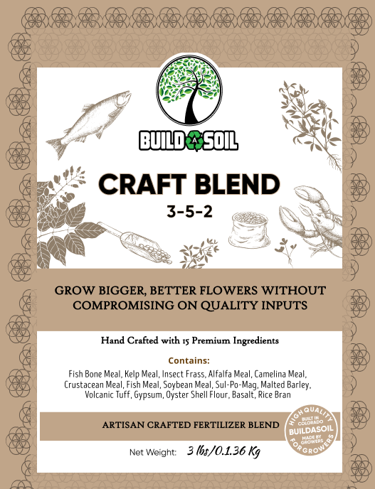 BuildASoil Craft Blend Pack - Organic Soil Nutrients