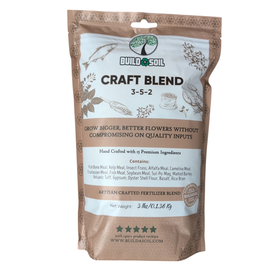 BuildASoil Craft Blend Pack - Organic Soil Nutrients