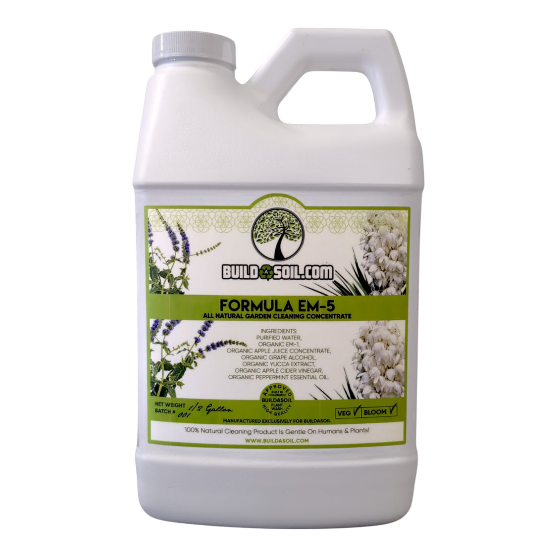 Natural EM-5 Garden Cleaner - Eco-Friendly Concentrate – BuildASoil