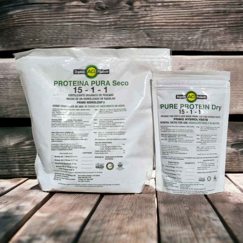 Pure Protein Dry - Organic Fish Aminos – BuildASoil