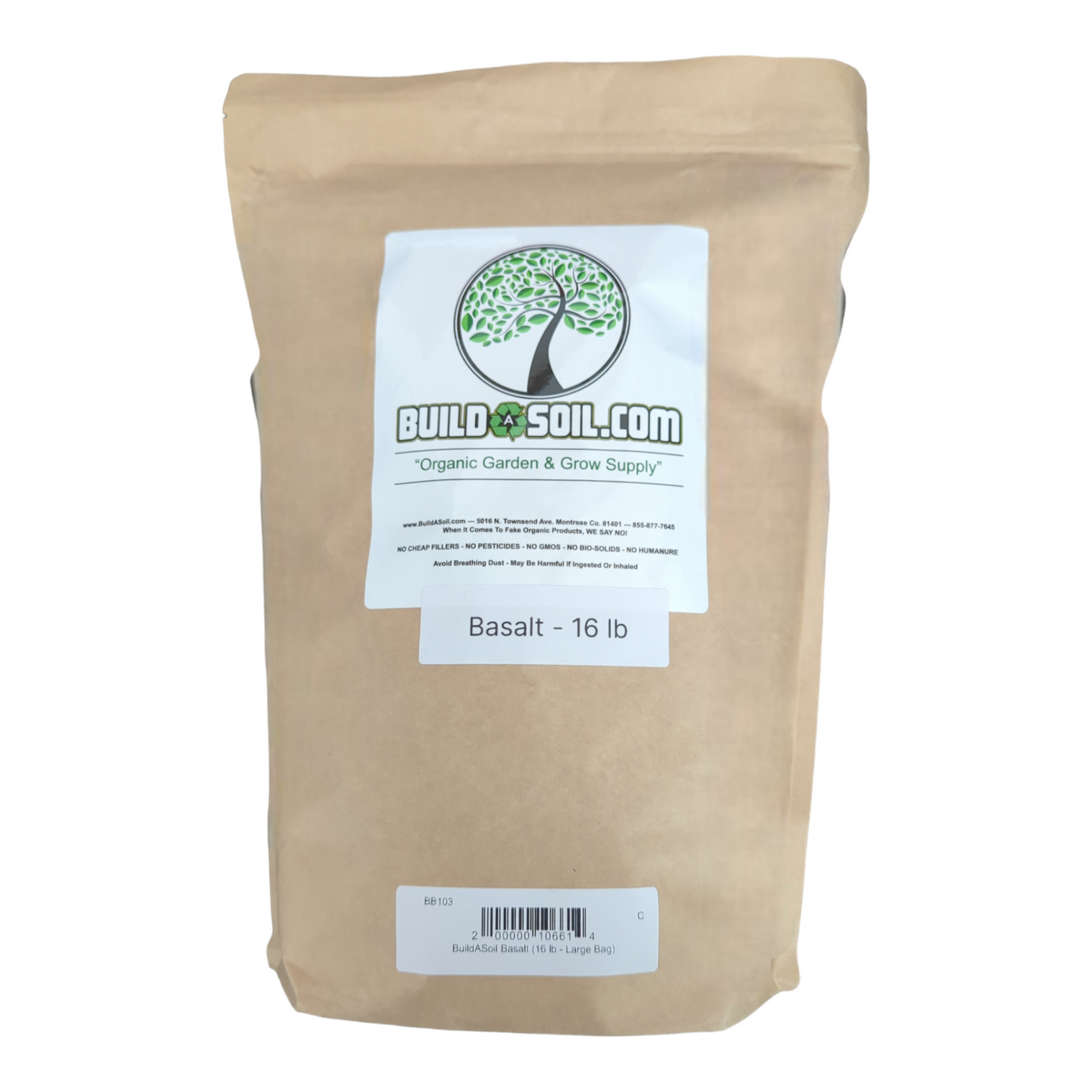 Premium Basalt Rock Dust - Enhance Soil Health | BuildASoil"
